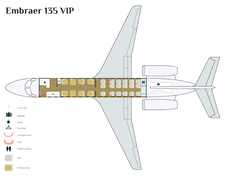 Embraer 135 VIP - Equaflight